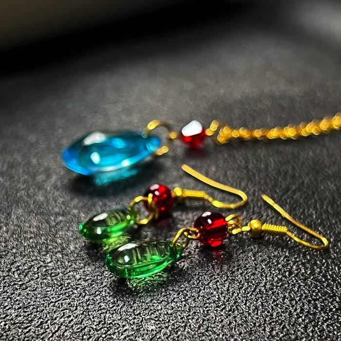 14 Pièces Anime Howl'S Moving Castle Collier Bague Set Bijoux Fantaisie ...