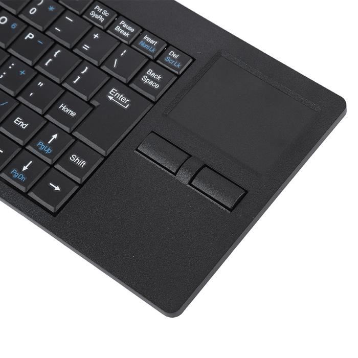 Clavier filaire USB - TMISHION - K-818 - Pavé tactile intégré - HUB USB ...