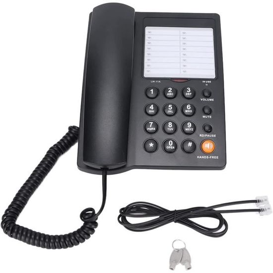 Téléphone Filaire pour hôtel, téléphone à Domicile Téléphones filaires ...