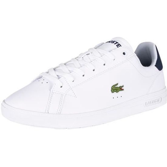 Lacoste Pour des hommes Baskets en cuir Graduate Pro 222 1 SMA blanc Blanc Cdiscount Chaussures