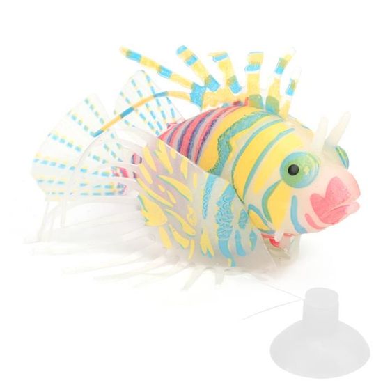 Poisson Rougeoyant Artificiel en Silicone Réaliste avec Ventouse pour ...