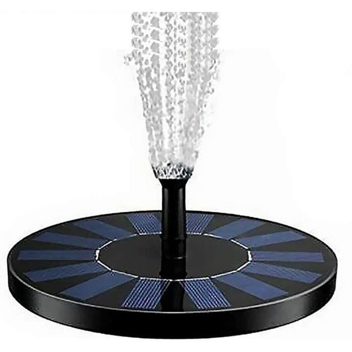 FONTAINE DE JARDIN Pompe agrave; eau solaire circulaire pompe solaire d'eau ext eacute;rieure de ...