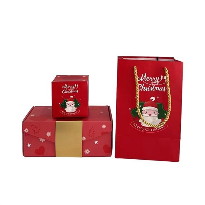 Coffret Cadeau Surprise Rouge Coffrets Cadeaux Surprise Joyeux NoëL ...