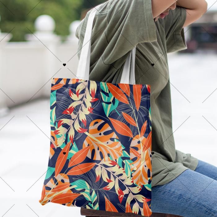 Sac de course - Cabas,Sac en toile à thème de vacances,grande Valise de ...