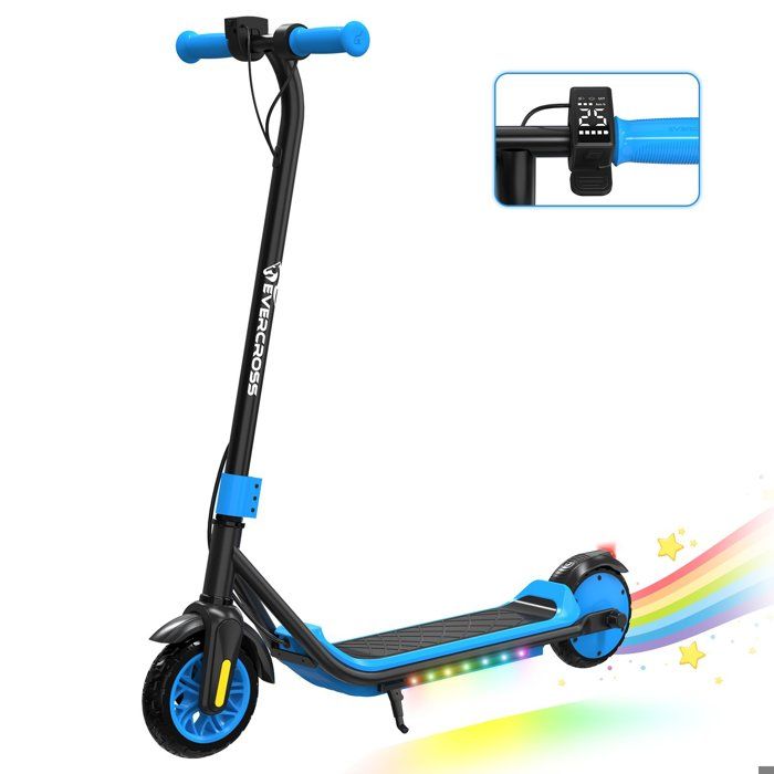 Trottinette Électrique pour Enfants 6-12 Ans 5.2Ah EVERCROSS TECH - E6 ...