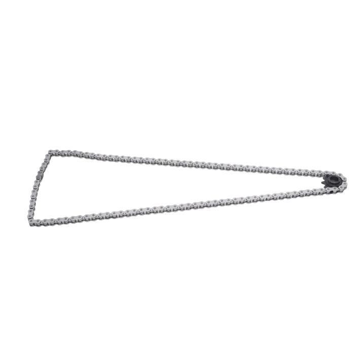 Chaîne d'entraînement AKOZON 415 110 maillons pour vélo électrique 49cc ...