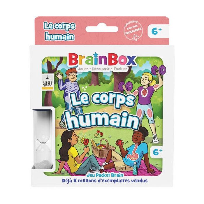 Jeu de mémoire Asmodee BrainBox Pocket : Le Corps Humain - Cdiscount ...