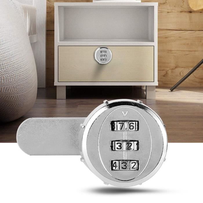 Atyhao Verrouillage de l'armoire Code Lock Dial Lock, 2pcs 30mm/1.18in ...