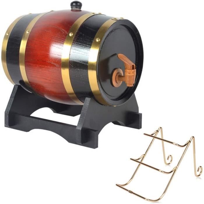 Botte In Legno Baril En Chu00e2taignier 10 L Avec Robinet De Laiton Et ...