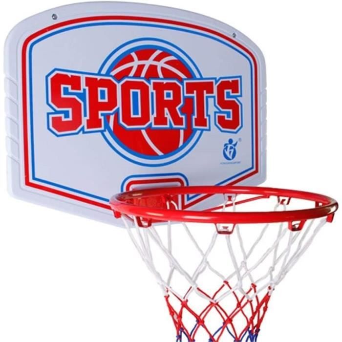 SONGYU Ensemble De Cerceau Et Panneau De Basket pour Enfants avec Ballon Et Pompe Pendaison ...