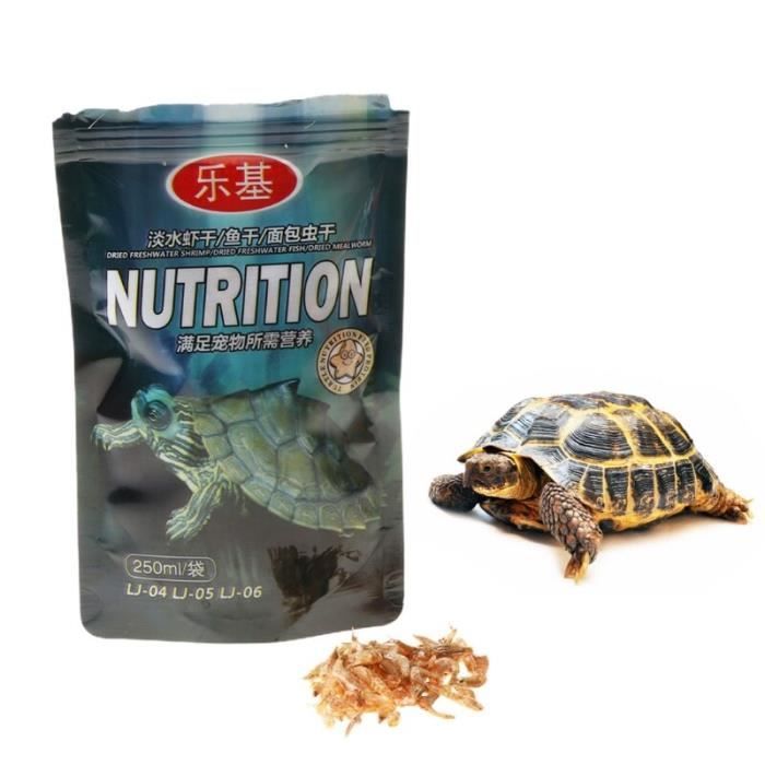 Crevettes séchées, 250 ml/sac, aliments pour poissons, tortue ...