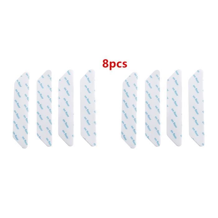 (white A)Patch antidérapant anti-bouclage pour tapis, autocollant fixe ...