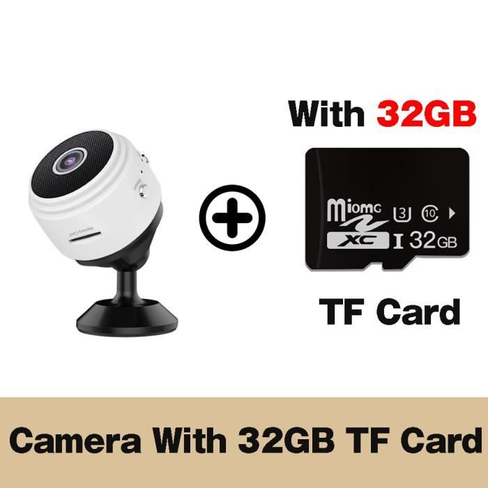 Caméra miniature,Mini caméra de surveillance intelligente IP Wifi A9 ...