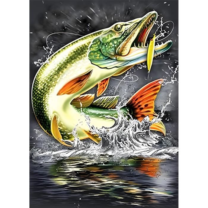 Peinture Diamant Art Kits Complet Animal 5D Diamond Painting Adultes ...