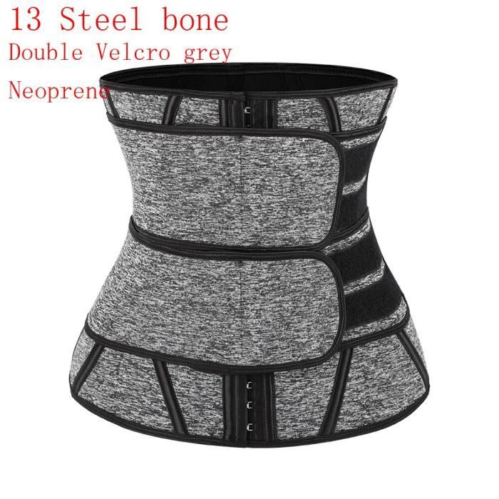 Bustier-corset,Latex taille formateur néoprène Sauna Corset liants ...