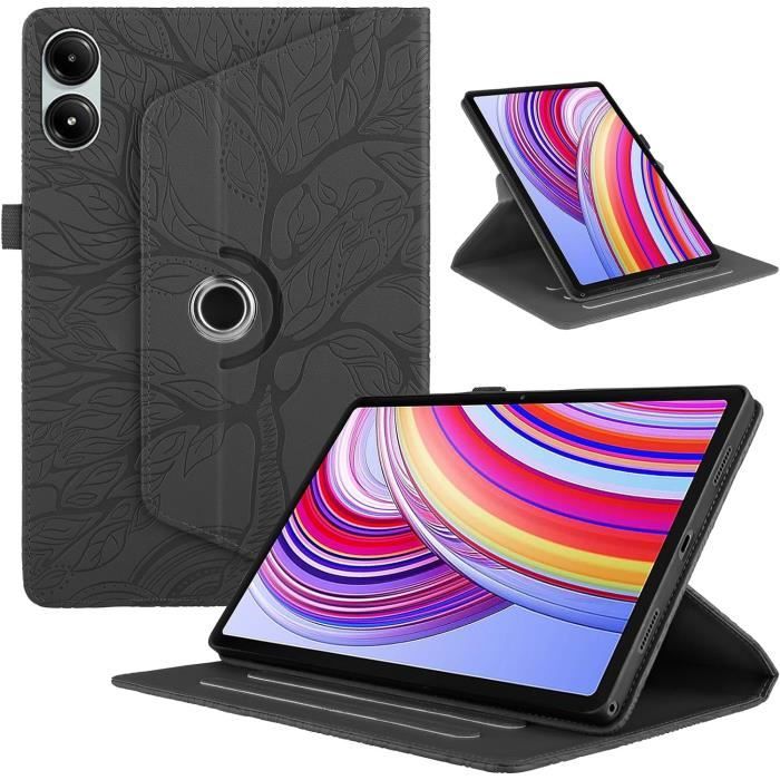 Cover Pour Xiaomi Redmi Pad Pro 12.1" 2024 Coque Tablette Pu Cuir 360 ...