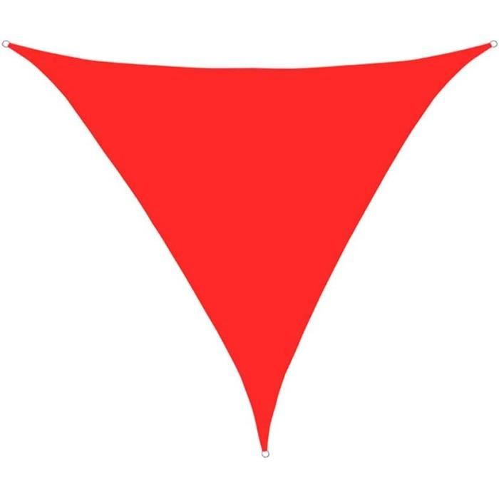 DOILE Voile D'ombrage Triangulaire Cour De Piscine De Jardin Tissu ...