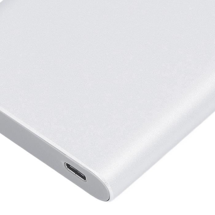 Botier externe HDD 2 2.5in HDD botier externe Type C USB3.1 jusqu'à 10 ...