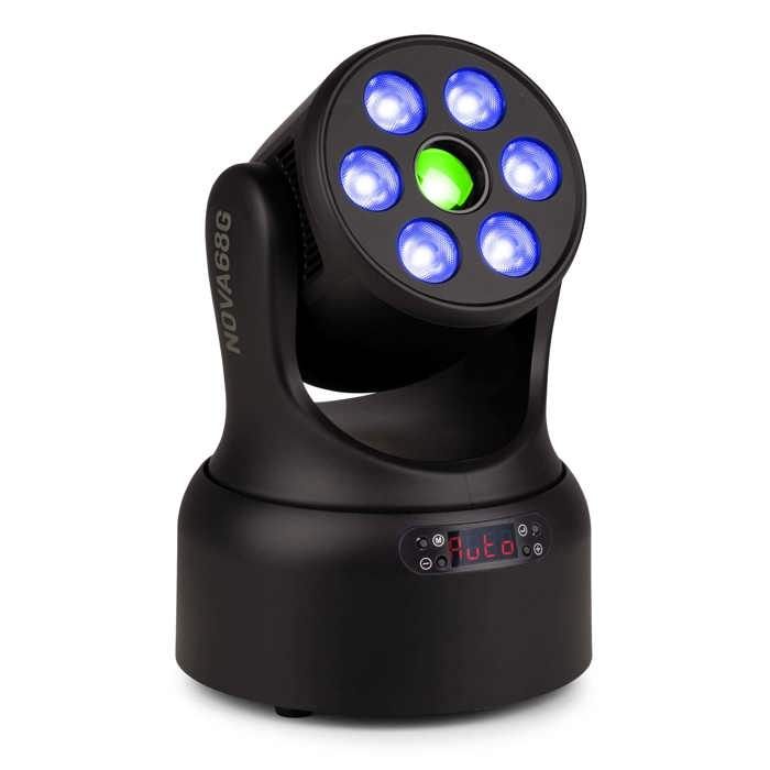 BeamZ NOVA68G-BK - Lyre Wash & Gobo LED RGBW 30W + 6x8W - Cdiscount TV ...