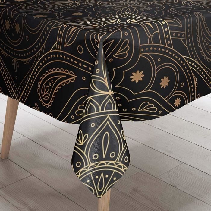 Nappe Rectangulaire Nappe De Table Imperméable Lavable Et Facile D ...