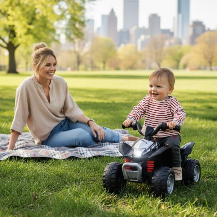 Voiture Electrique pour enfants Quad Honda H3 TRX - 18 à 36 mois - 6V 4 ...