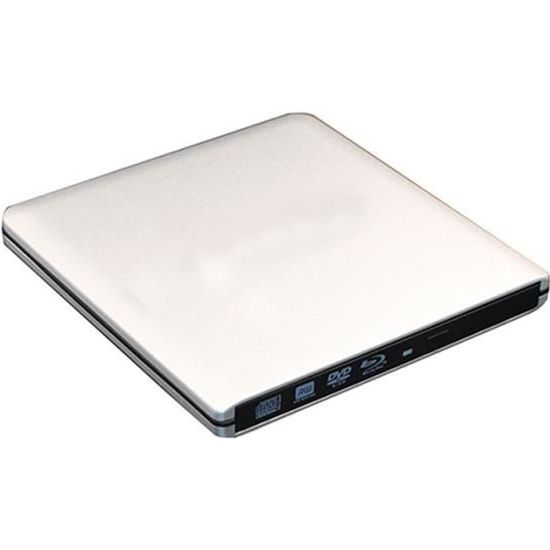 Lecteur Graveur Blu Ray Externe CD DVD 3D USB 3.0 Portable Lecteur Blu ...
