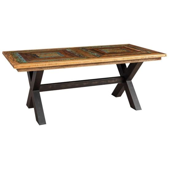 BISCOTTINI -Table à manger rectangulaire ou carrée solide bureau ...