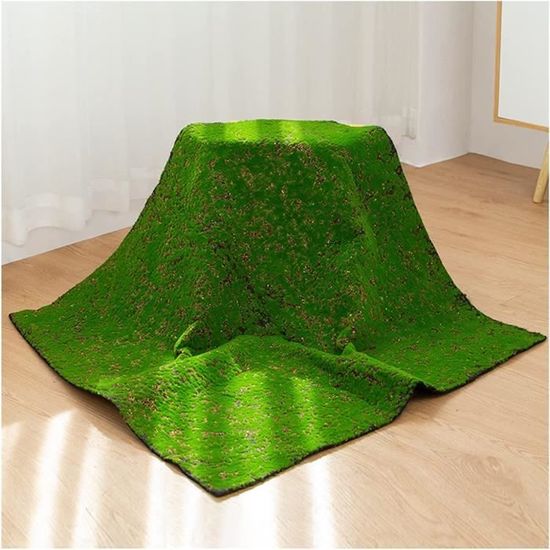 1x1m Tapis de Gazon Artificiel Fausse Herbe Réaliste Tapis Gazon ...