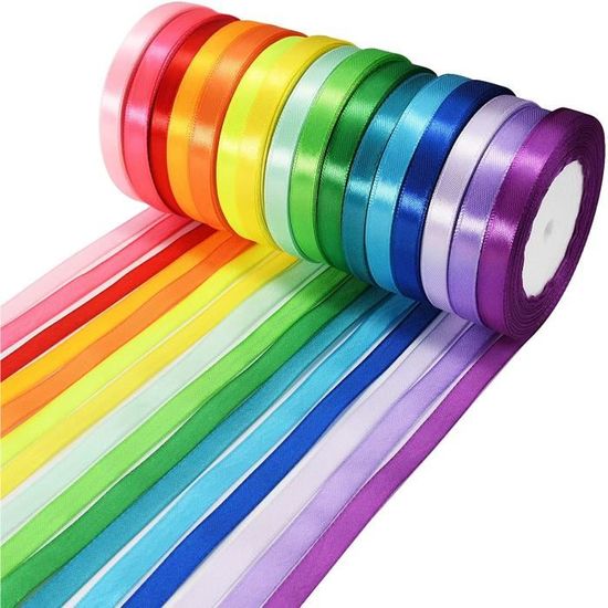 Ruban Pour Couture - Limics24 - Satin Mixte Coloris 10Mm X 22.8M ...