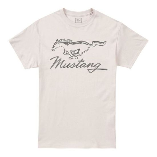 T-shirt MUSTANG - Homme - Ford - Col ras-du-cou - Manches courtes ...