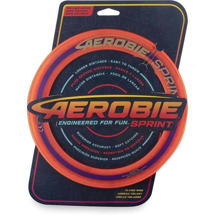 AEROBIE - Pro jeu d'arcade avec cerceau de lancer - Rouge - Mixte ...