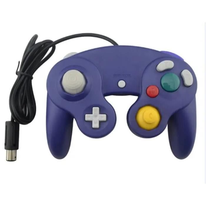Violet - Purple One Button Style Game Controller for GameCube and for ...