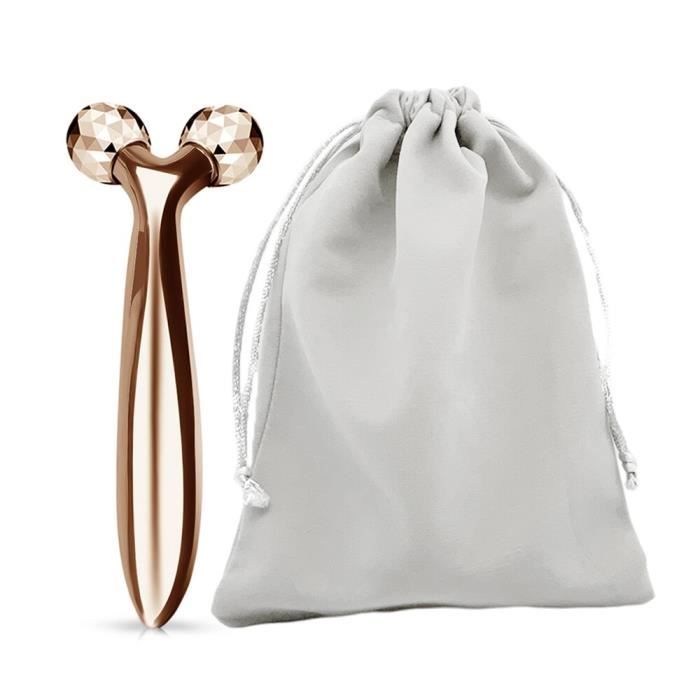 Sac à roulettes doré 3D - Rouleau de Massage 4D pour le visage, perte ...