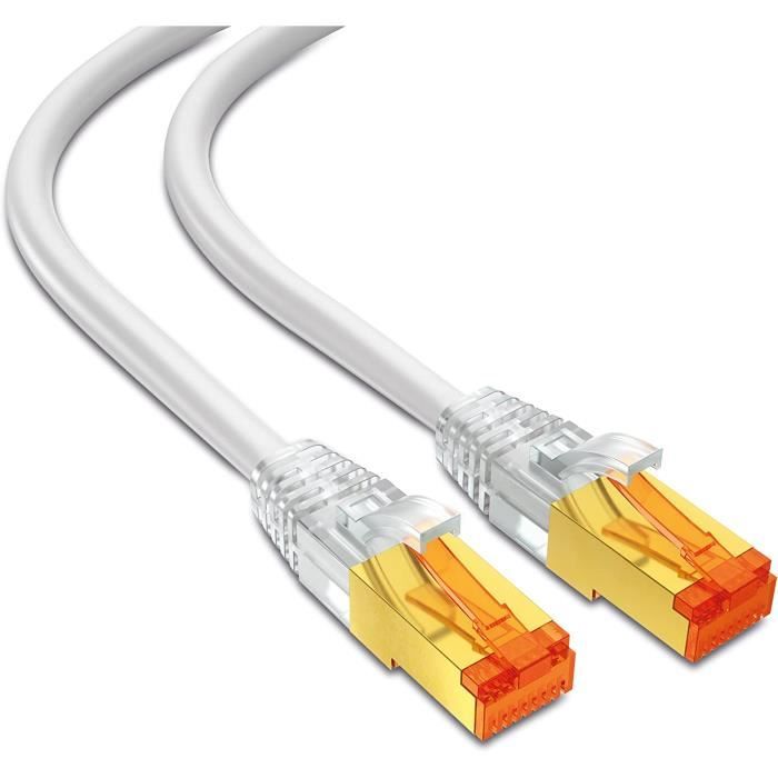 Mumbi 23541 Cat.7 S-FTP Câble brut réseau de raccordement LAN Ethernet ...