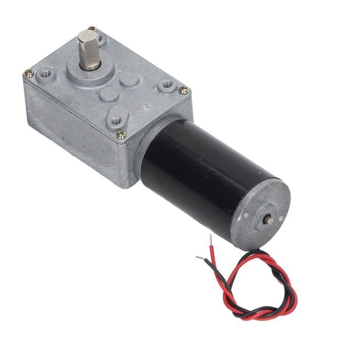 Micro Moteur électrique Moteur à Engrenages 15 Tr/min DC24V Arbre ...