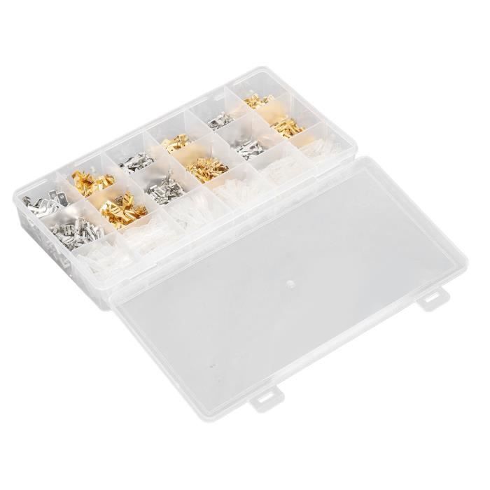 LAN Accessoires De Câblage Électrique 540 Pièces Mâle Femelle Fil Cosse ...