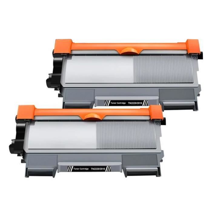 TN2220 Cartouches de Toner GPC IMAGE 2 Pack Compatibles pour Brother ...
