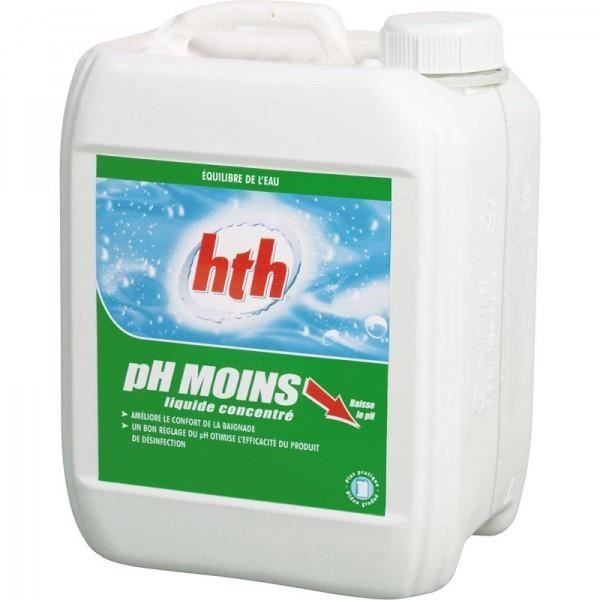 Equilibre de l'eau HTH - pH moins Liquide 10L - L800825H1 - Cdiscount ...