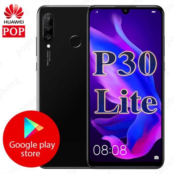 Huawei P30 lite Smartphone Black MAR-LX1A 128GB 4GB RAM DUAL SIM ...