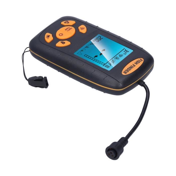 Minifinker Capteur Sonar Détecteur De Poisson Transducteur De Pêche Alarme Sondeur à Main Visuel