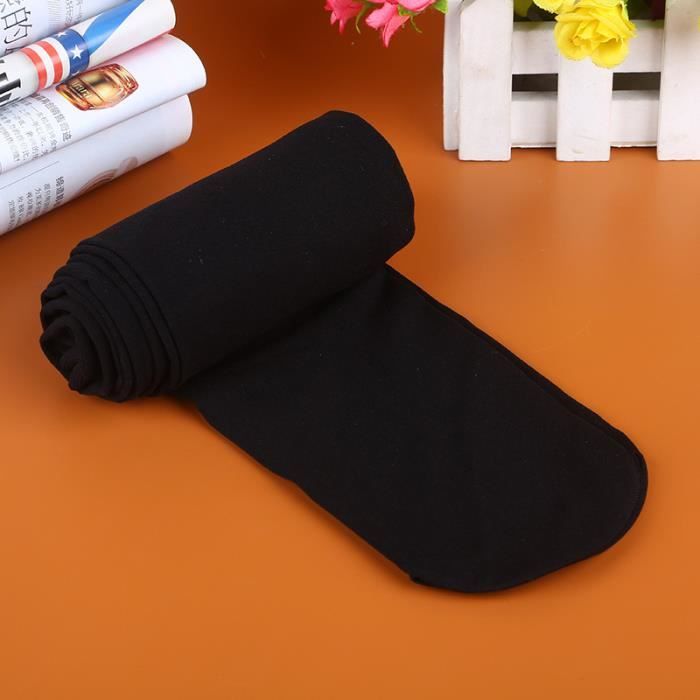 Noir Collants chauds et Sexy en velours pour femmes, couleur bonbon, 120D, sans couture, grands ...