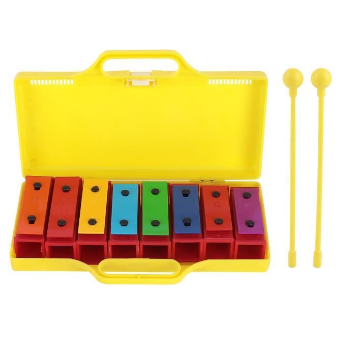 Pwshymi Xylophone à 8 notes Instruments de percussion professionnels ...
