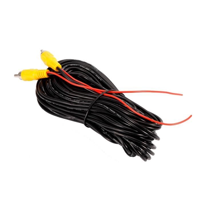 YUI Boîtier ABS vers câble AV, câble, support étanche pour caméra de ...