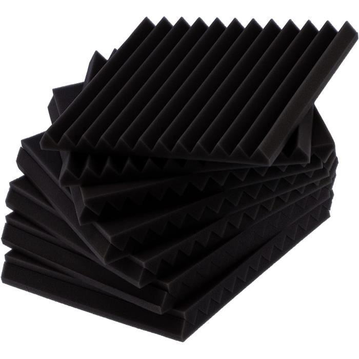 Mousse acoustique, rainure ignifuge insonorisante, carreaux de mousse ...