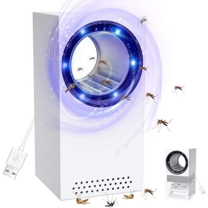 Attrape-Mouche, Lampe Anti Moustique, USB Attrape-Mouche Mosquito ...