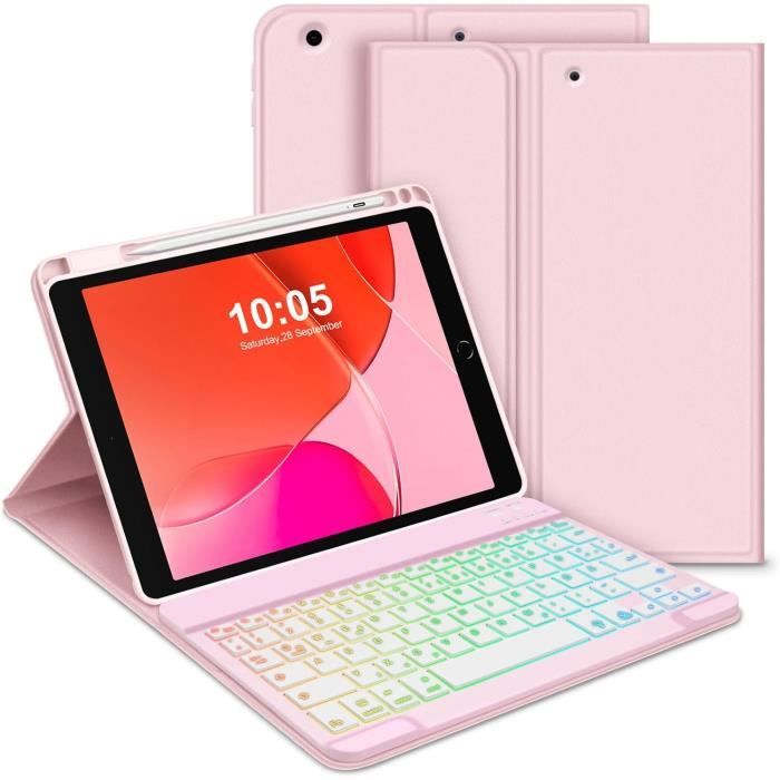Étui Clavier Pour Ipad 9e Génération 2021 8e Génération 2020 7e