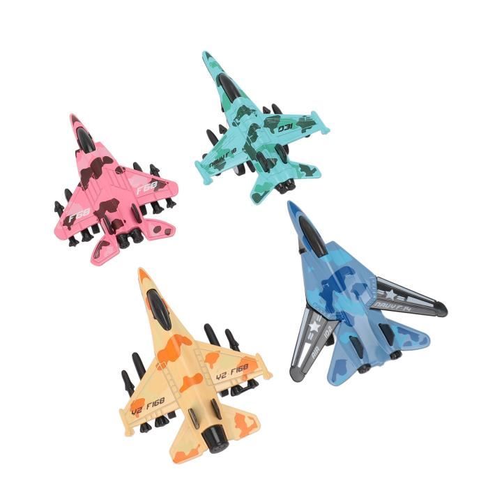 VGEBY Jeu de modèle d'avion de chasse en alliage, Set de 4 avions de ...
