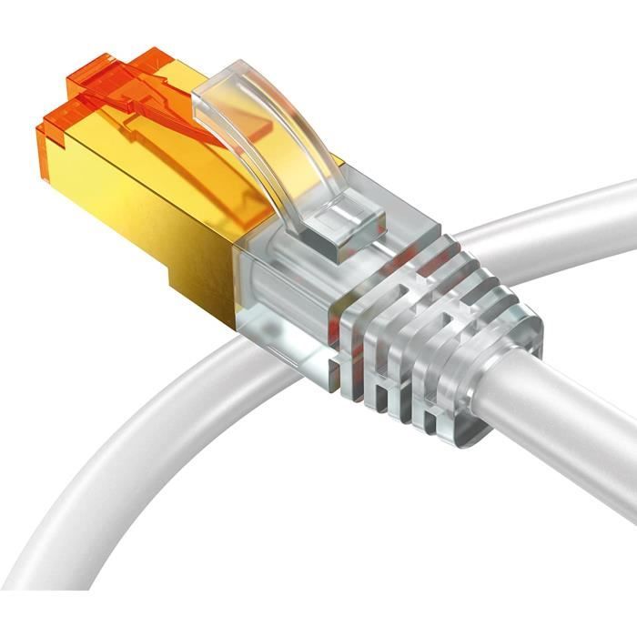 Mumbi 23541 Cat.7 S-FTP Câble brut réseau de raccordement LAN Ethernet ...