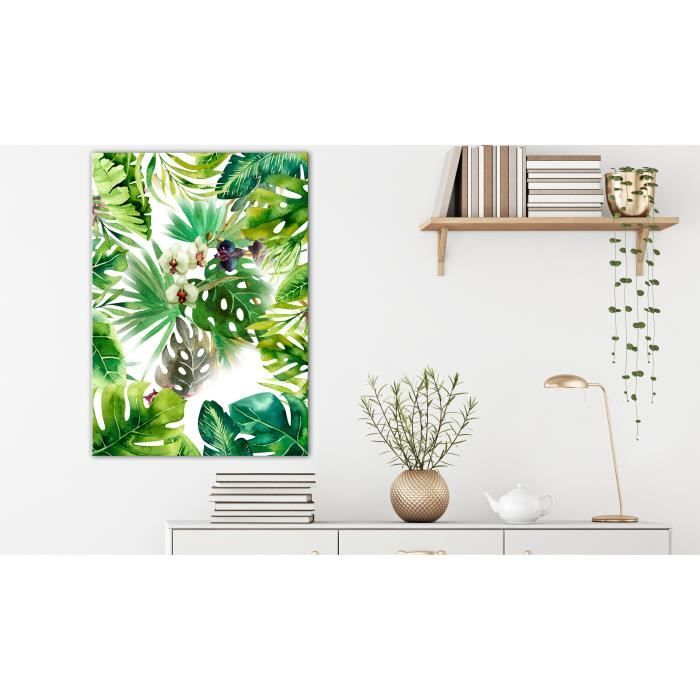 Tableau Tropical Shadow (1 Part) Vertical 40x60 cm - Tableau deco ...