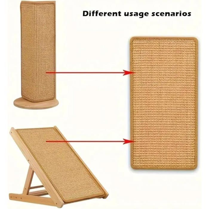 Griffoir carton design résistant, poteau ou tapis, idéal entretien des ...